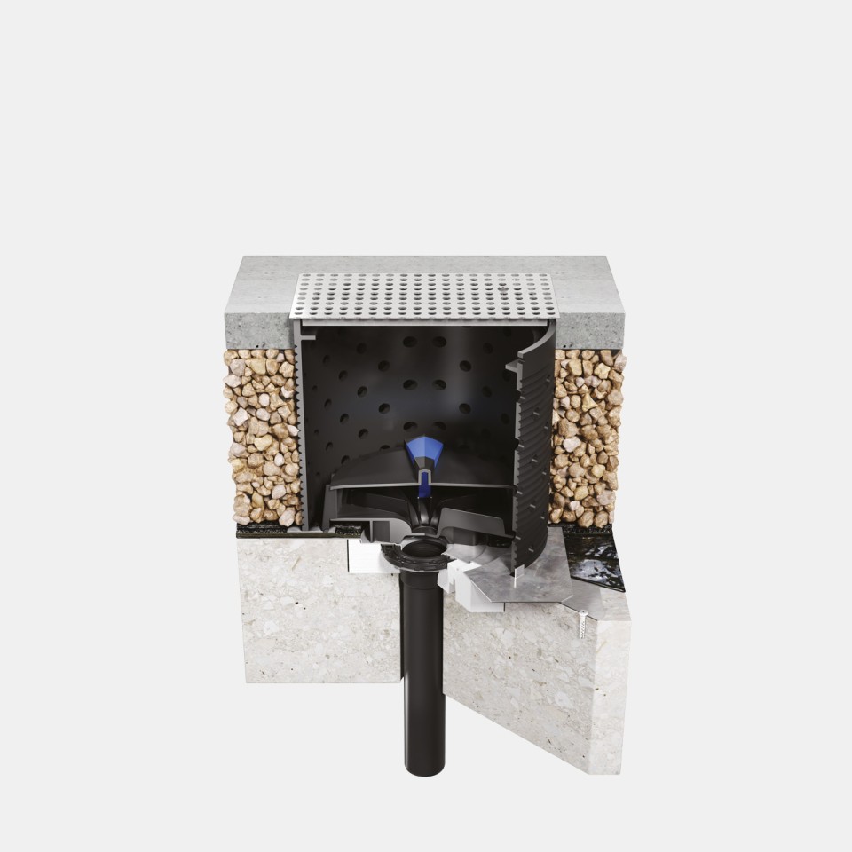 Geberit Pluvia: efficient roof drainage | Geberit Southern Africa