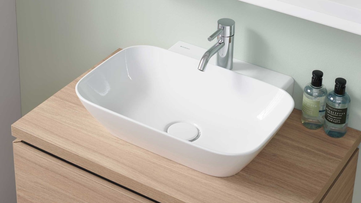 Small washbasins for bathrooms & guest WCs | Geberit Southern Africa