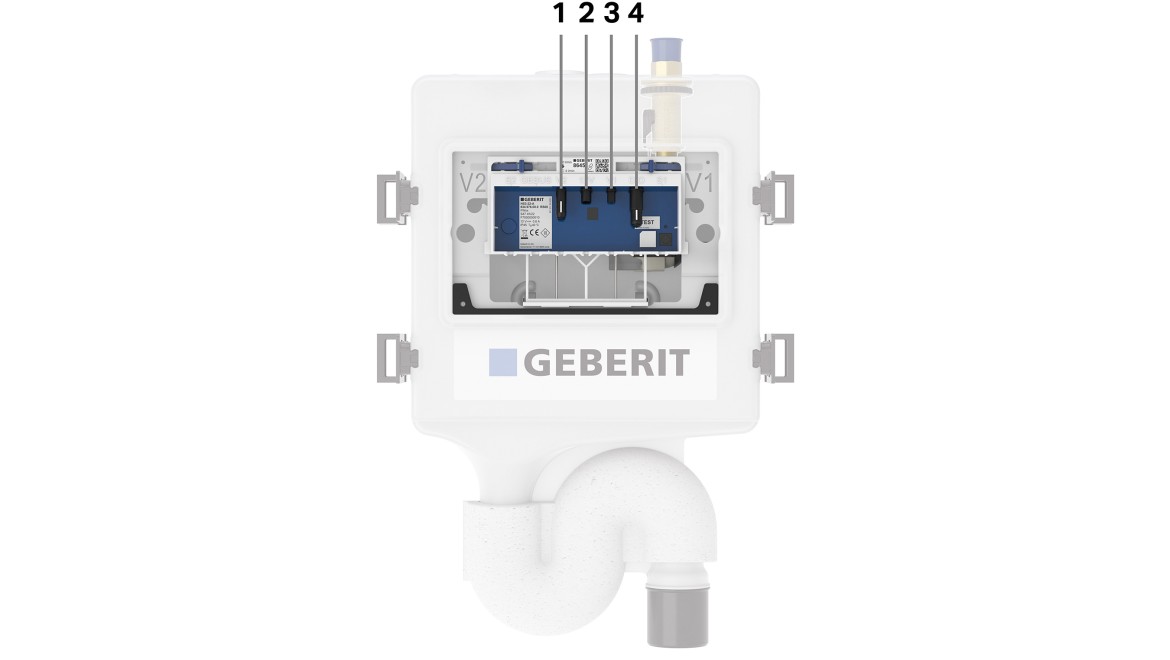 Geberit HS10, HS30 and HS50 hygiene flush units | Geberit Southern Africa